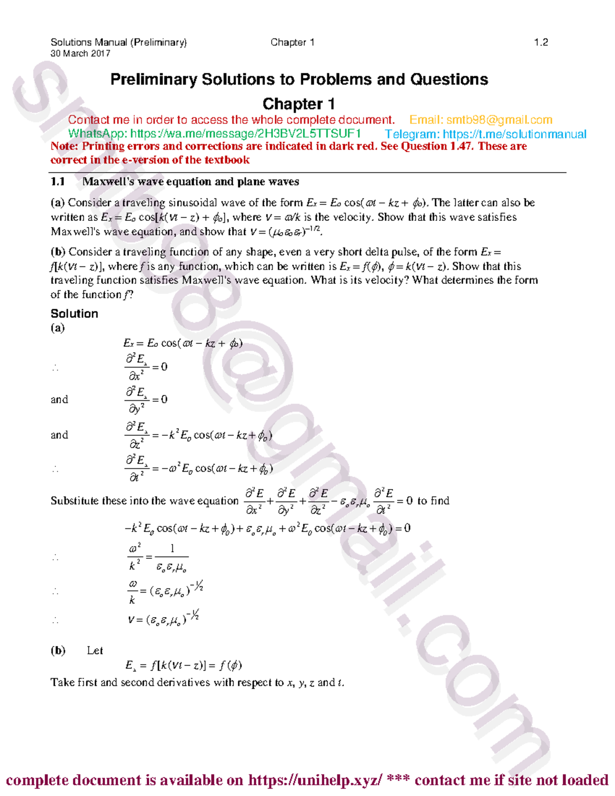 Essential Study Resource for Optoelectronics & Photonics 2nd Edition by ...