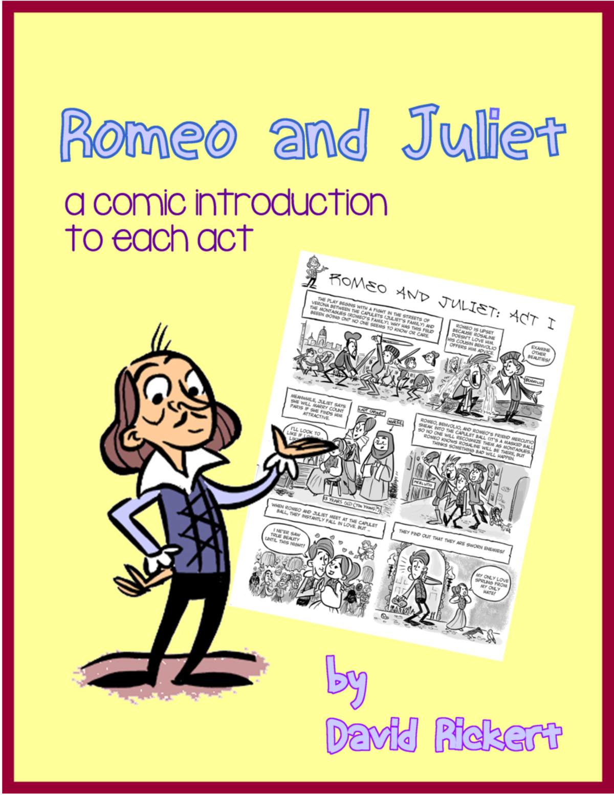 1 - Romeo and Juliet Comics and Activities - Romeo and Juliet: Comics ...