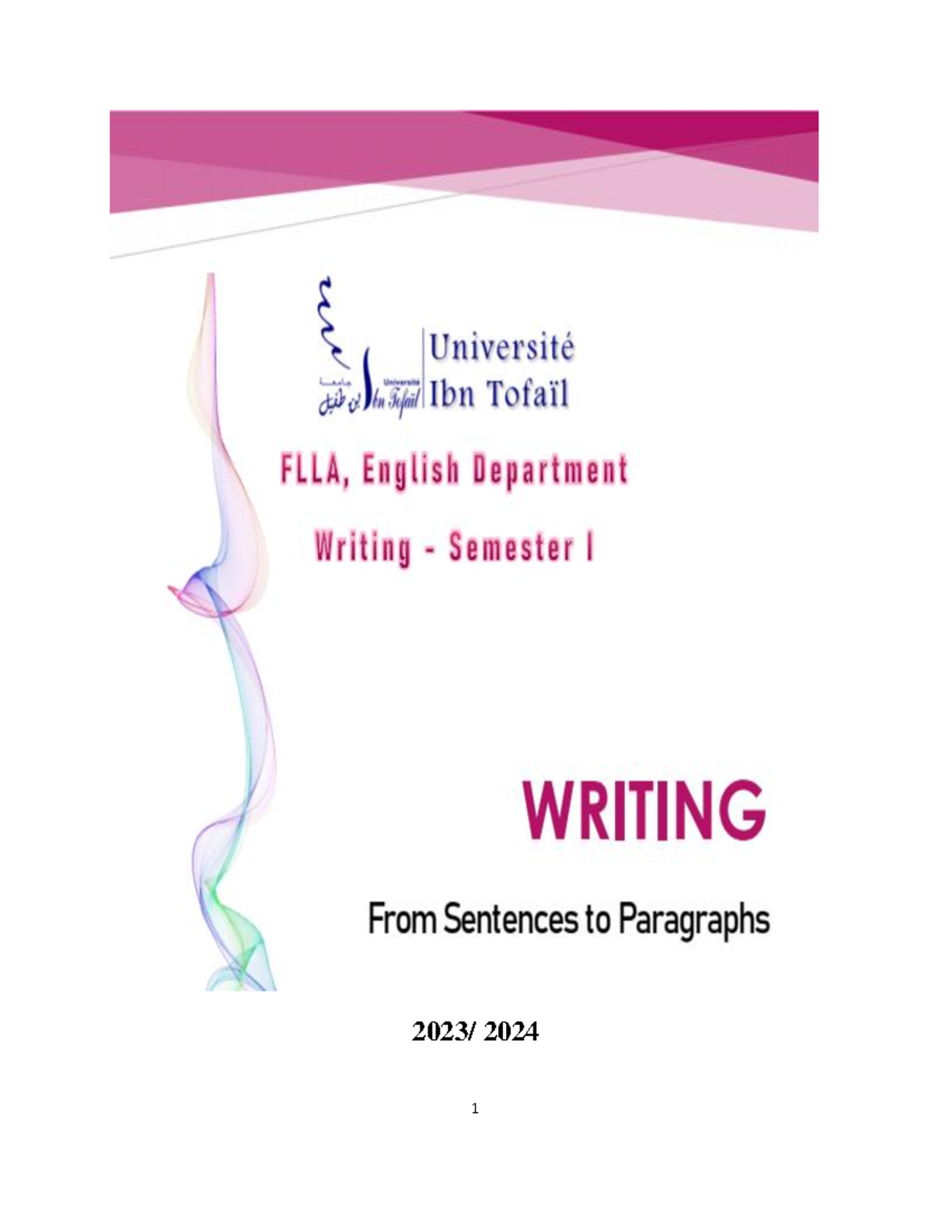 Paragraph Writing Guide for S1 2023-2024 (a5f0017d2cffd6e63d49faeba ...