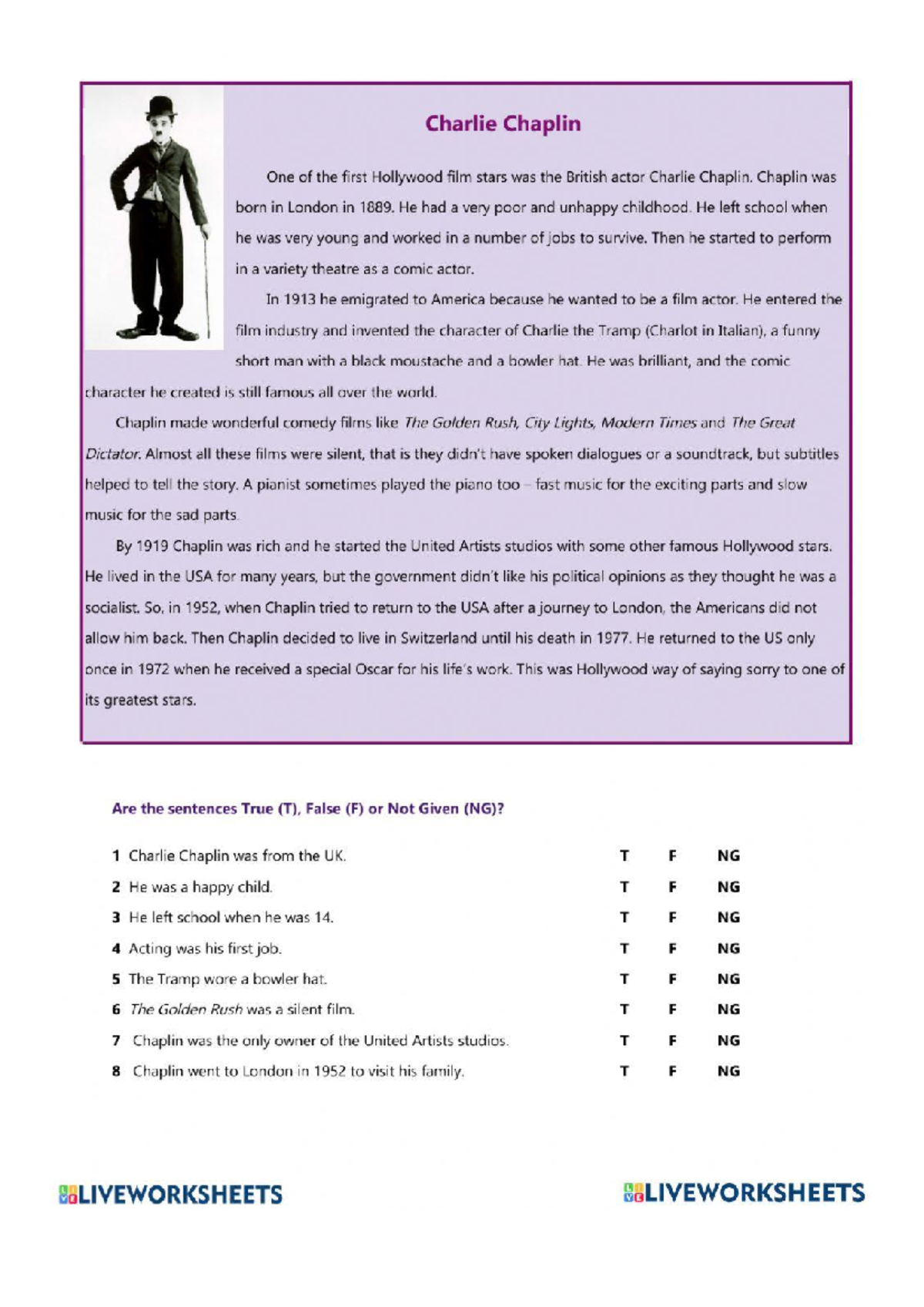 Biography of Charles Chaplin 11f8da9ec7c8c94d03cbb1d52a9ba7ff - Charlie ...