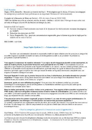 RSE - Cours Complet 2 - Développement Durable RSE (Responsabilité ...