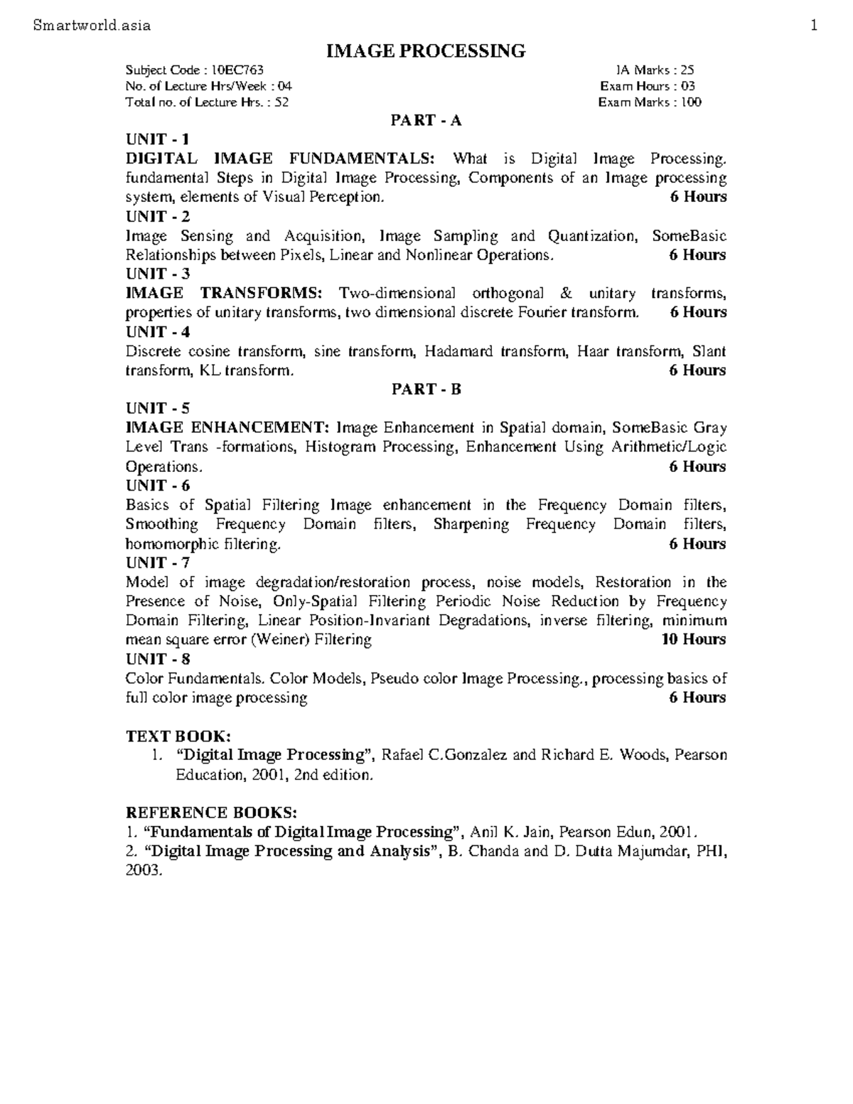 ECE-VII- Image Processing Notes Main - IMAGE PROCESSING Subject Code ...