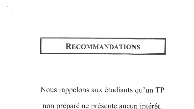 TP de Mécanique du Solide : Erreurs et Incertitudes dans les Mesures - Studocu