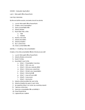 CSC601 Tutorial 1 Assess Due 11th April 2025 - CSC601 Computer ...