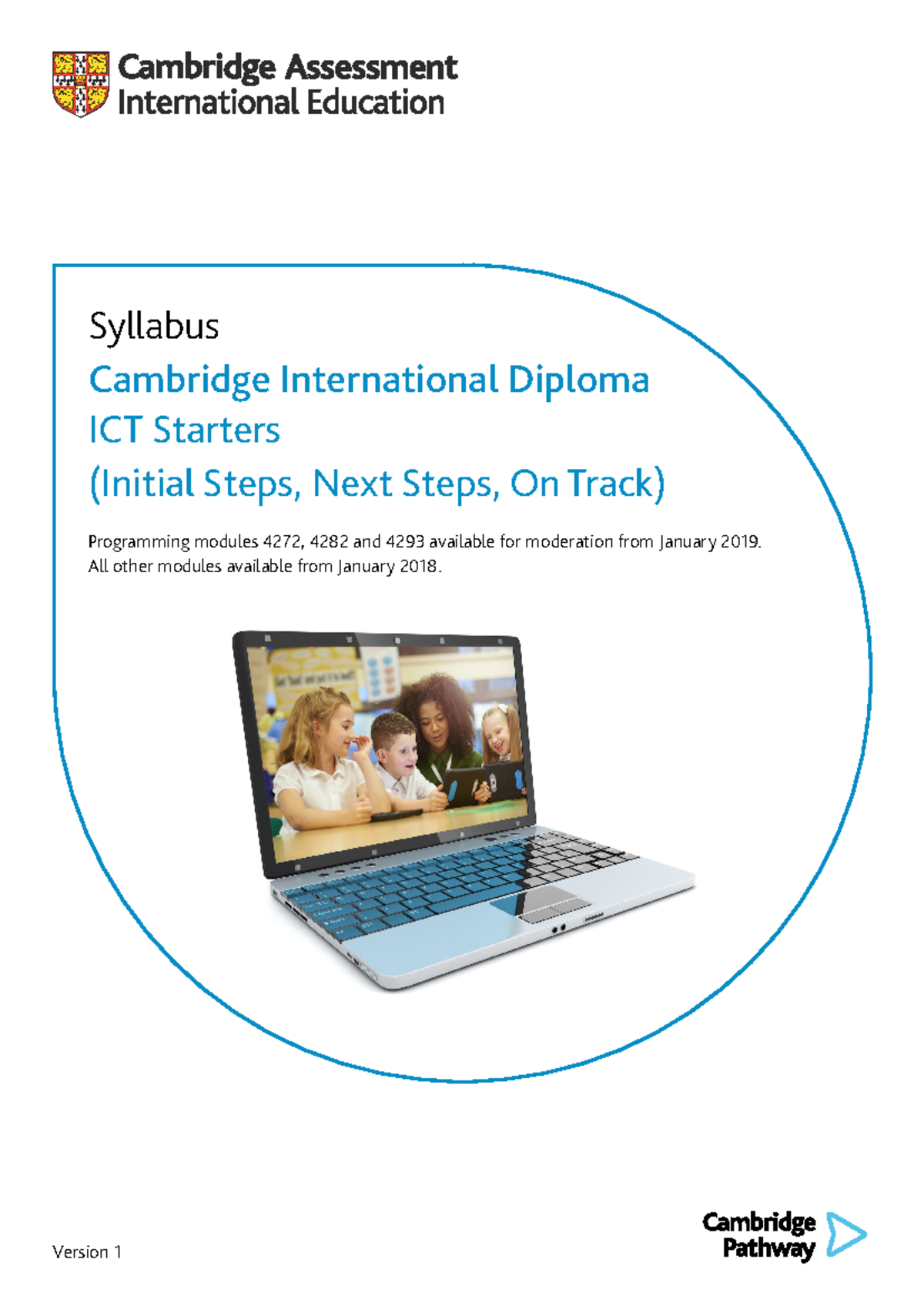 Cambridge ICT Starters Syllabus (25106) for 2018: Overview & Details ...