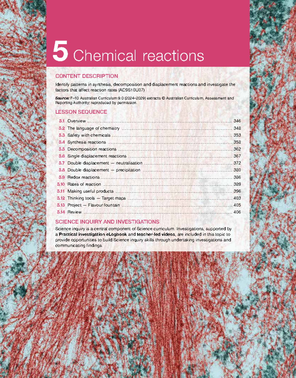 C05 Chemical Reactions: Synthesis, Decomposition & Displacement - Studocu