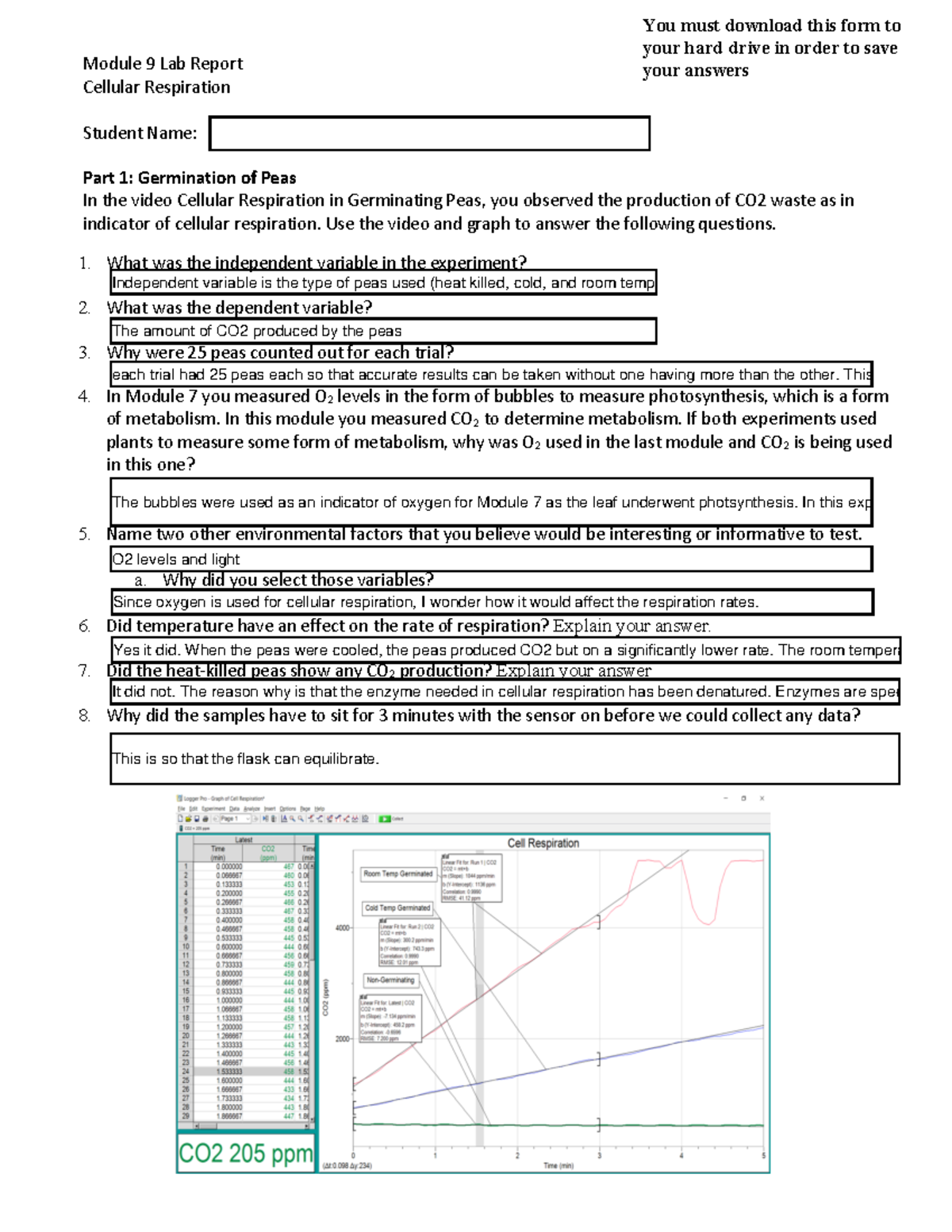 Module 9 Lab Report Gabriel Malabanan - Module 9 Lab Report Cellular ...