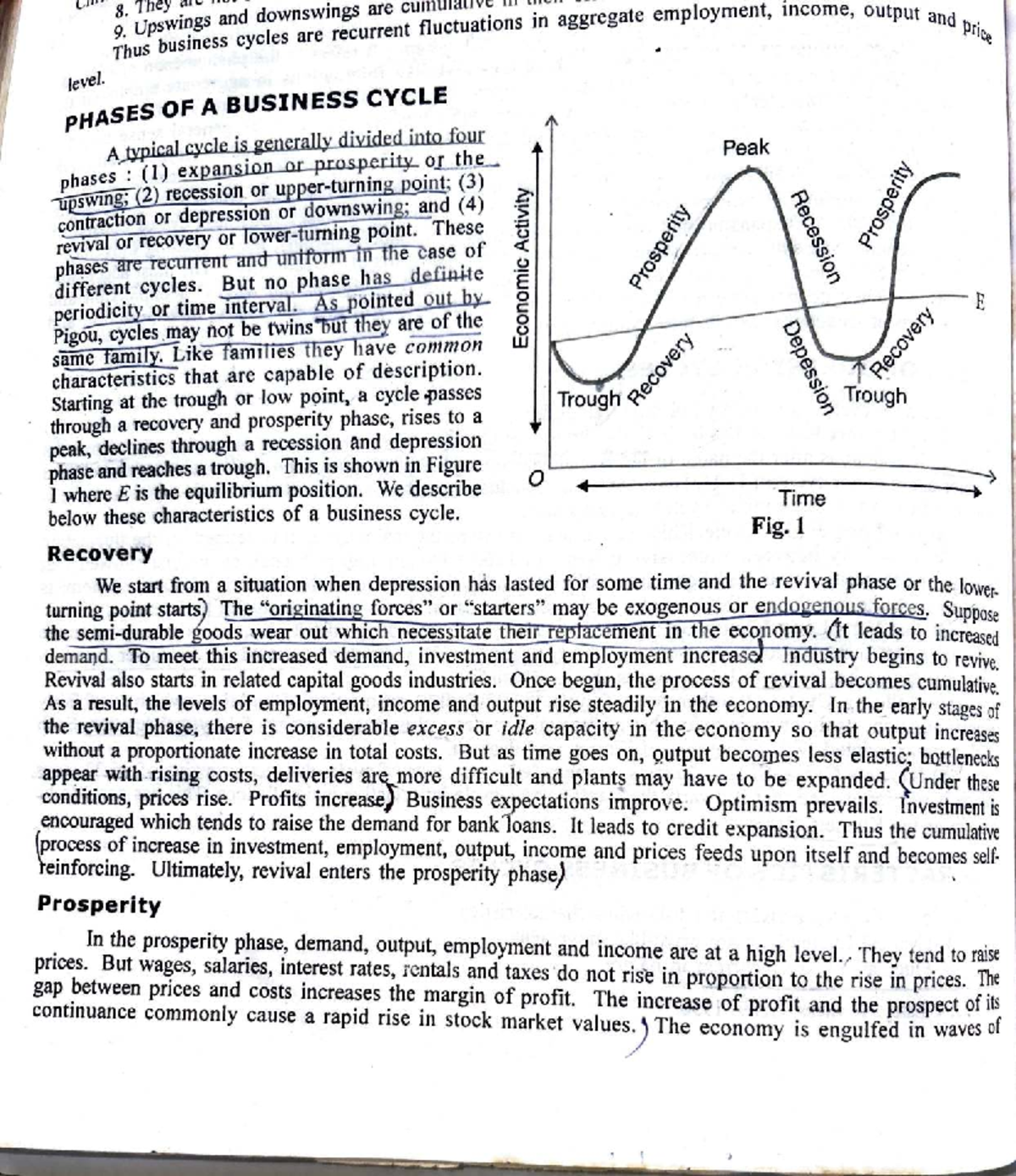 Business Cycle Analysis: Understanding Phases and Dynamics - Studocu