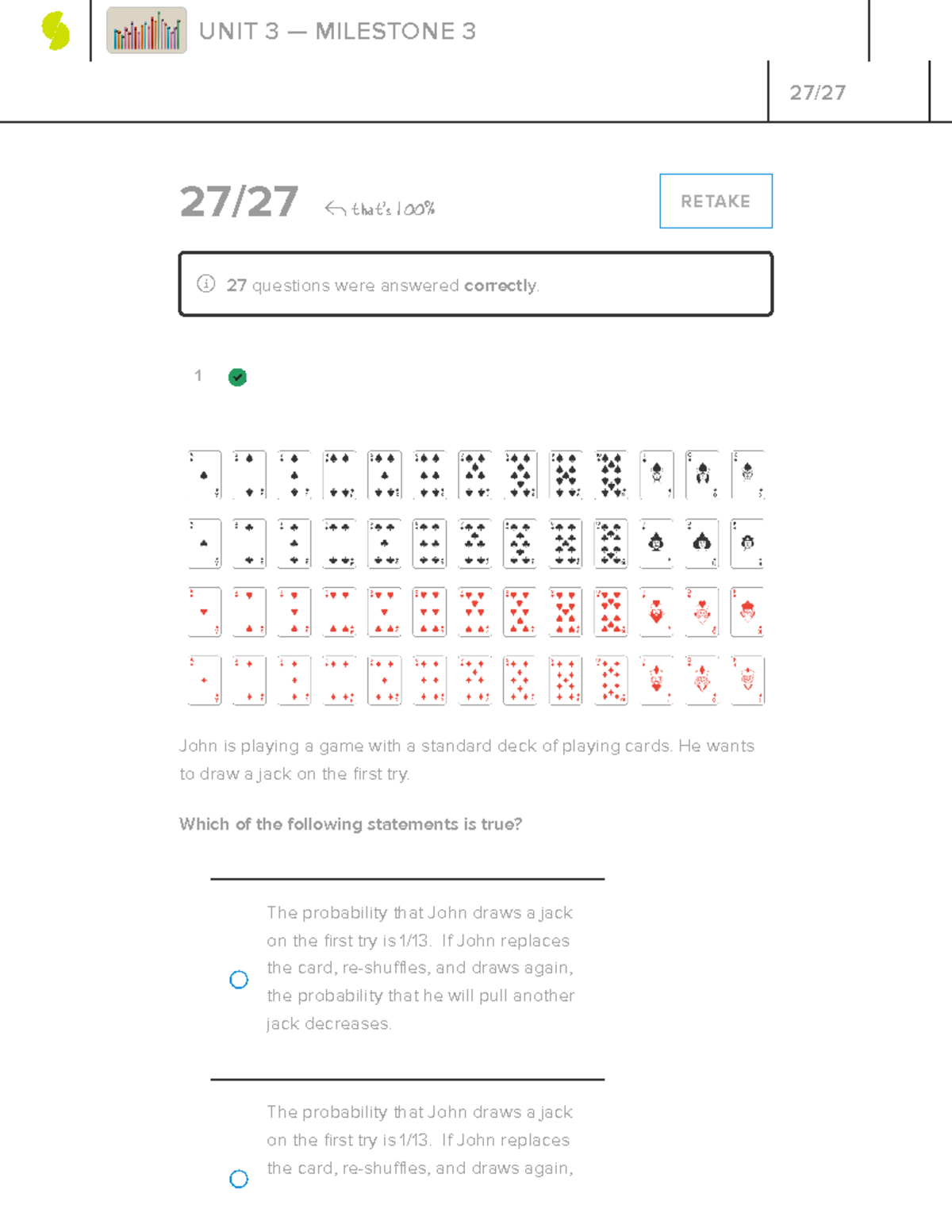 Stats Milestone 3 Analysis - Probability and Events Concepts - Studocu