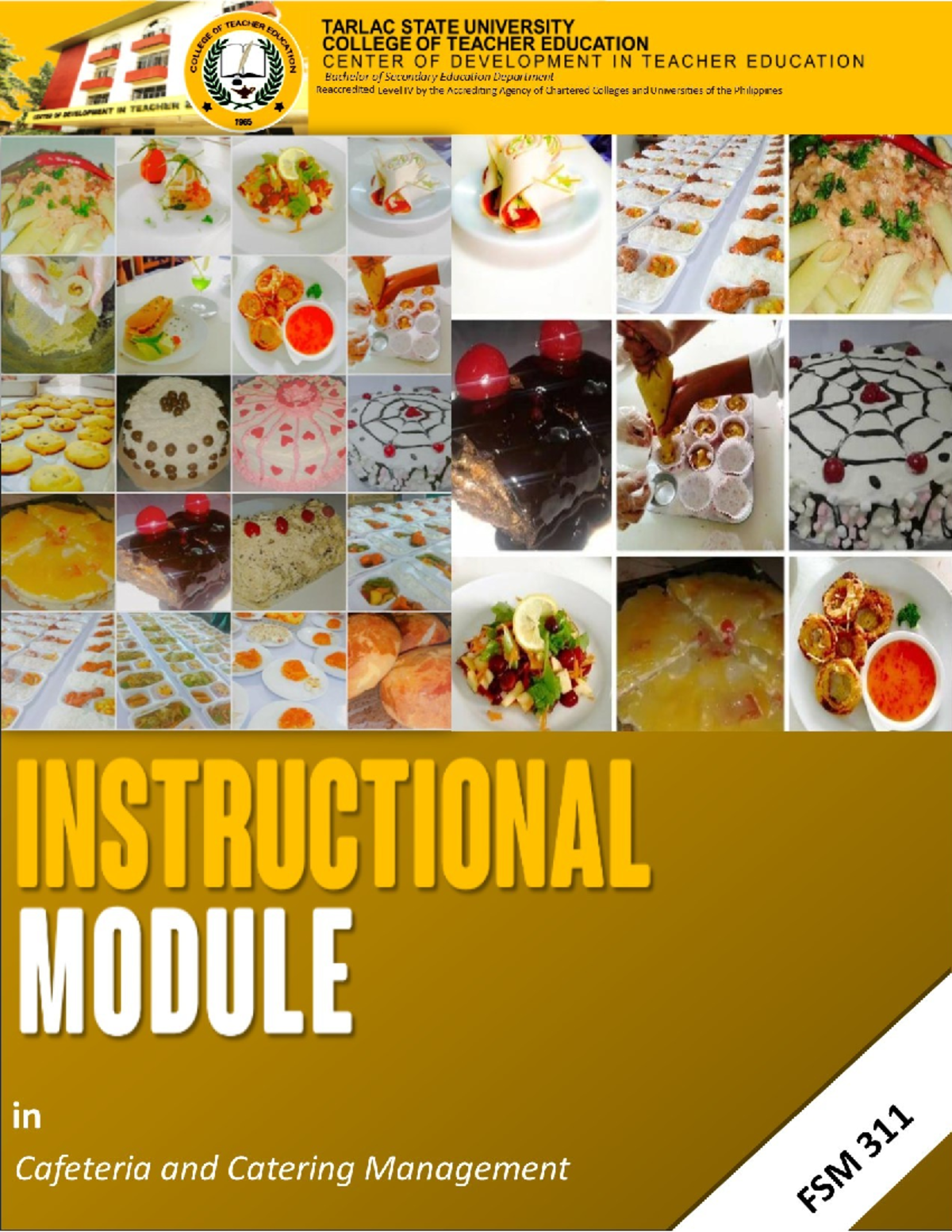 Finals Study Notes for Cafeteria & Catering Management (TSU) - Studocu