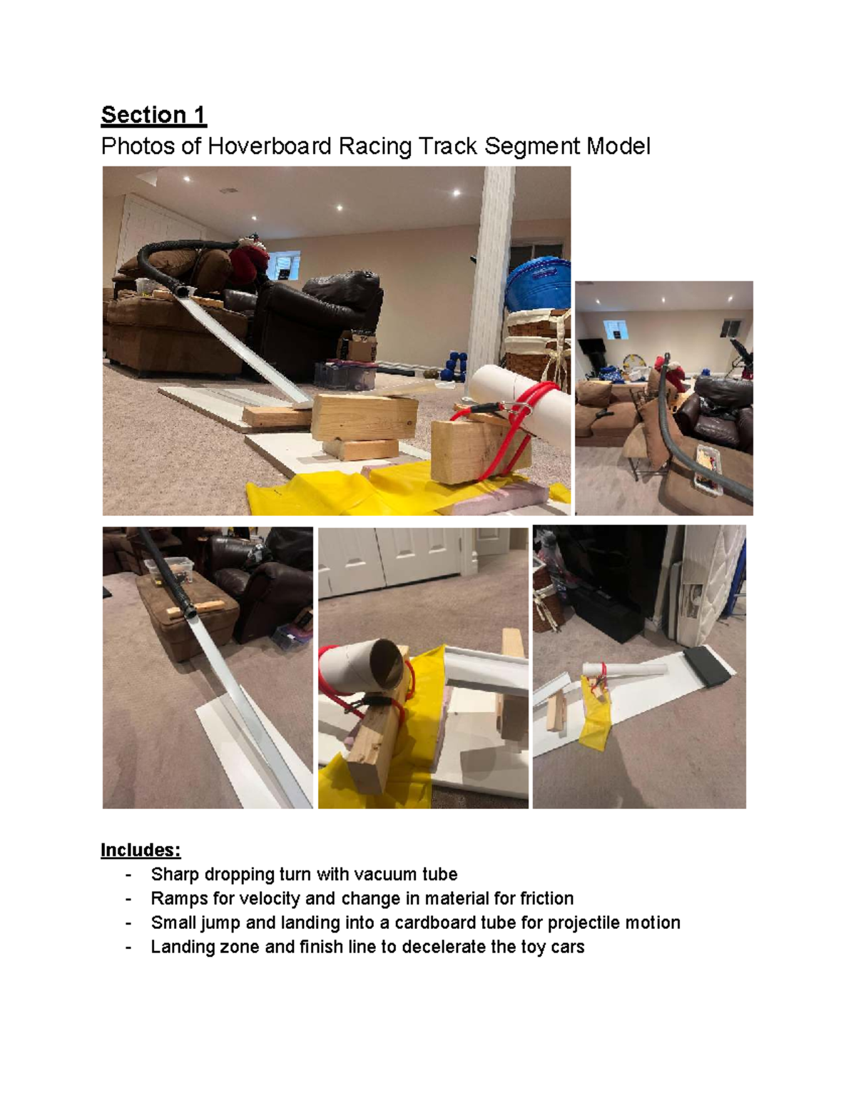Extreme Sport Assignment: Hoverboard Racing Track Design Analysis - Studocu