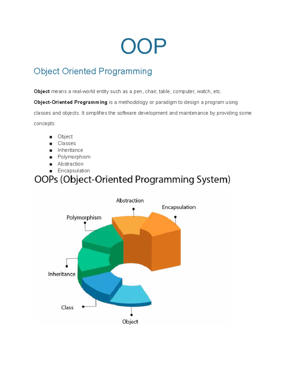 Java OOP Concepts and SQL Joins: Complete Study Guide - OOP Object Oriented Programming Object ...