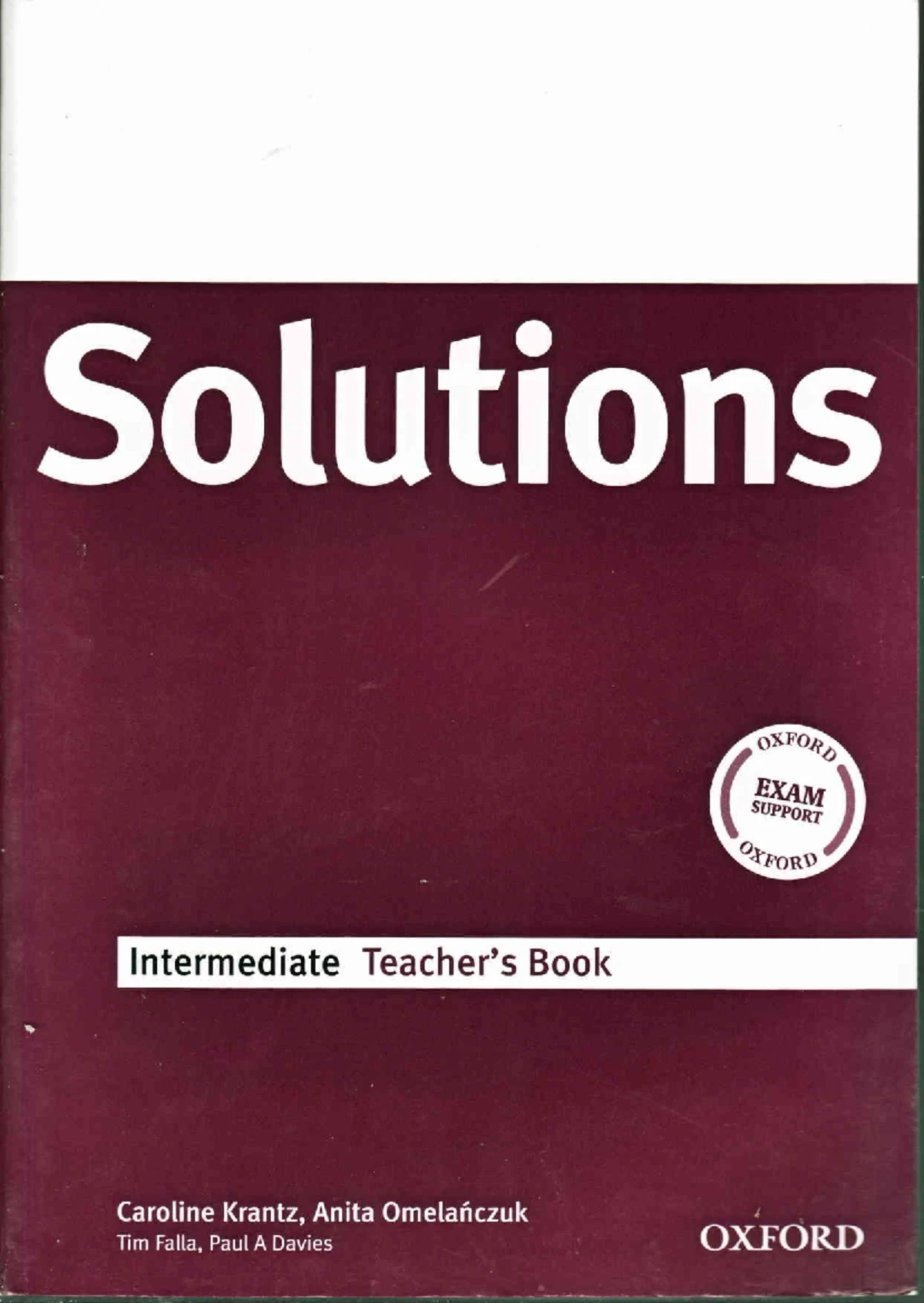 Solutions 2nd Ed - Interm - WB Answers - Solutions 2nd Edition ...