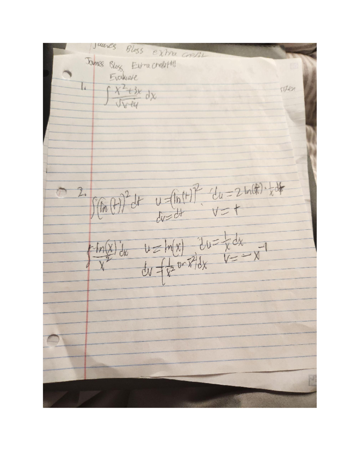 Extra Credit Math Test 1 Study Guide and Solutions - Studocu