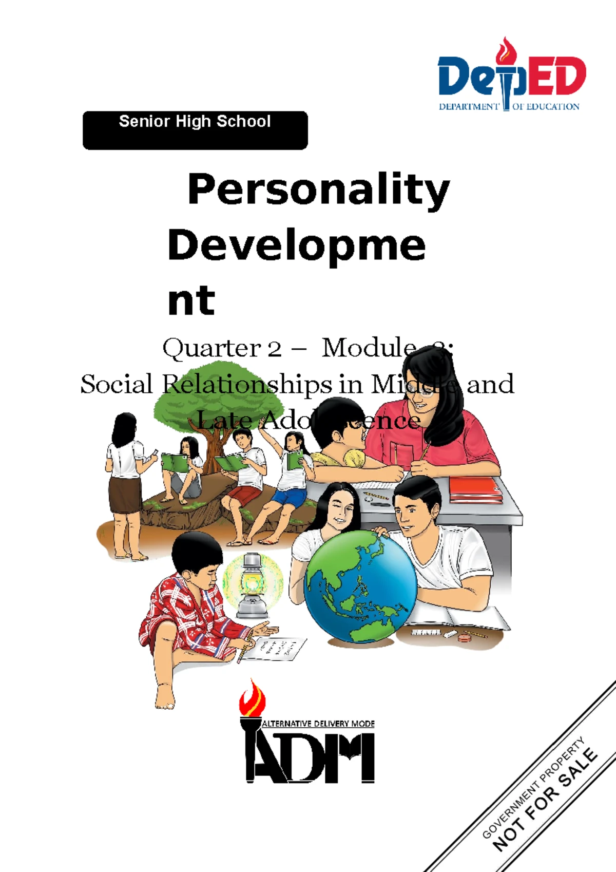 Personal Development Grade 11 module and Learning Activity Sheet ...