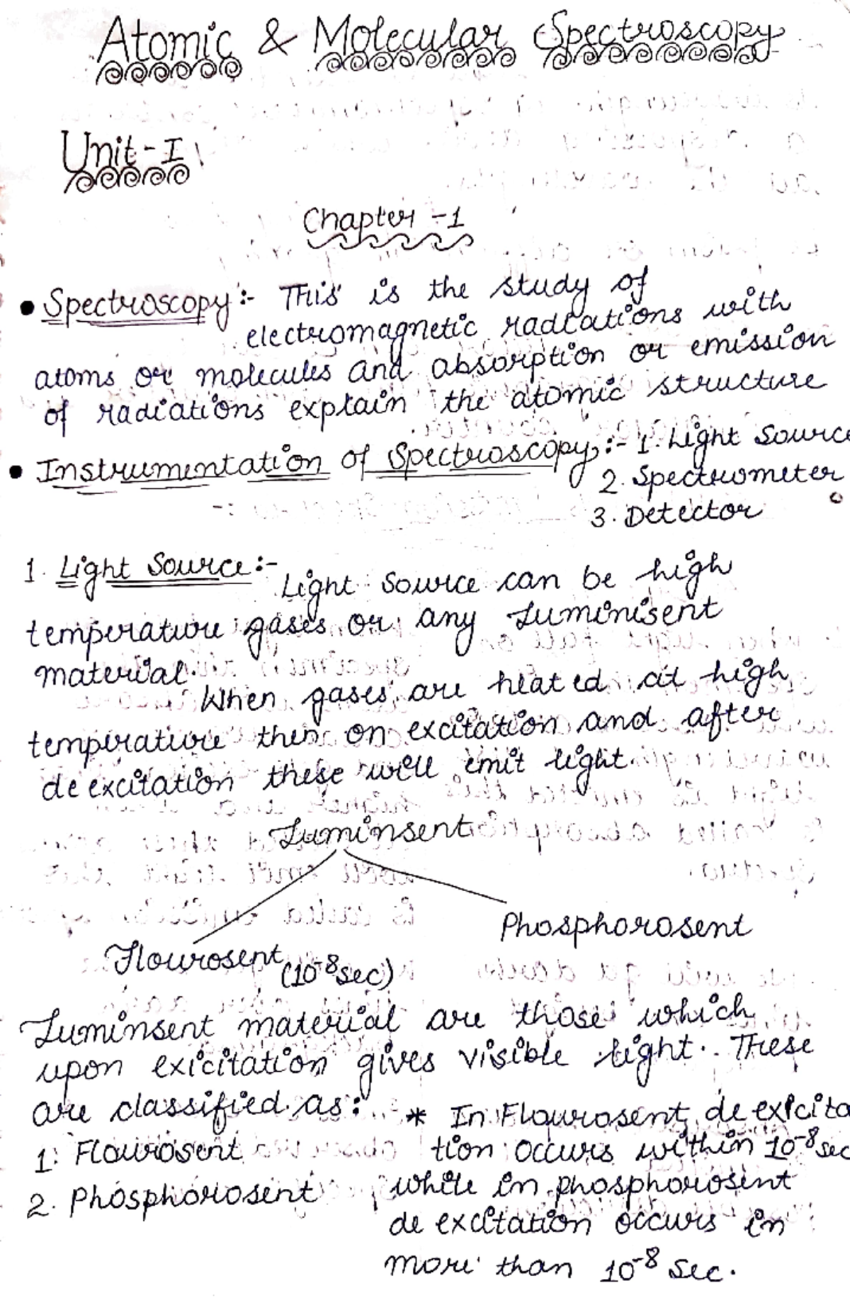 Atomic spectroscopy - Physics - Studocu