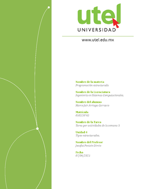 Programacion estructutada Modalidad de exámenes Semana 6 - 14/8/22, 01:52 Modalidad de exámenes ...
