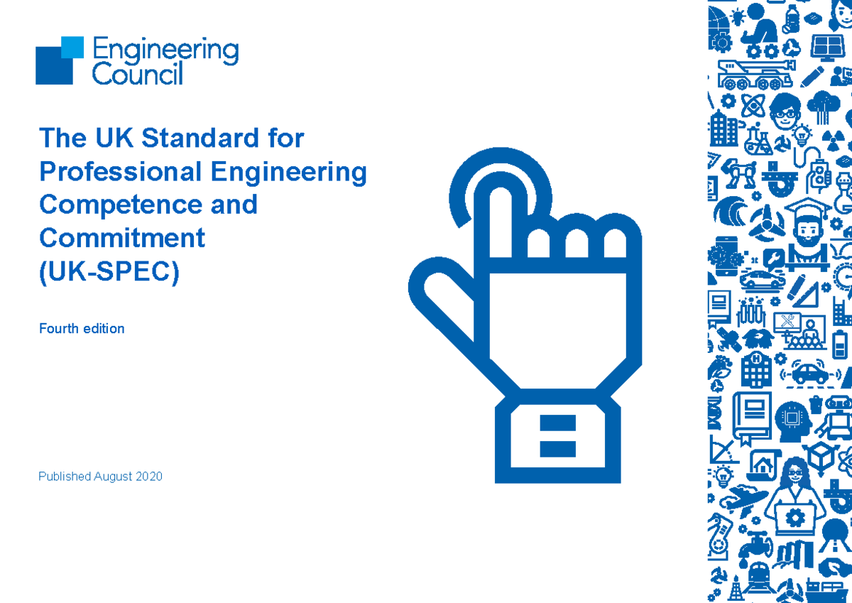 UK Standard for Professional Engineering Competence & Commitment (4th Ed.) - Studocu
