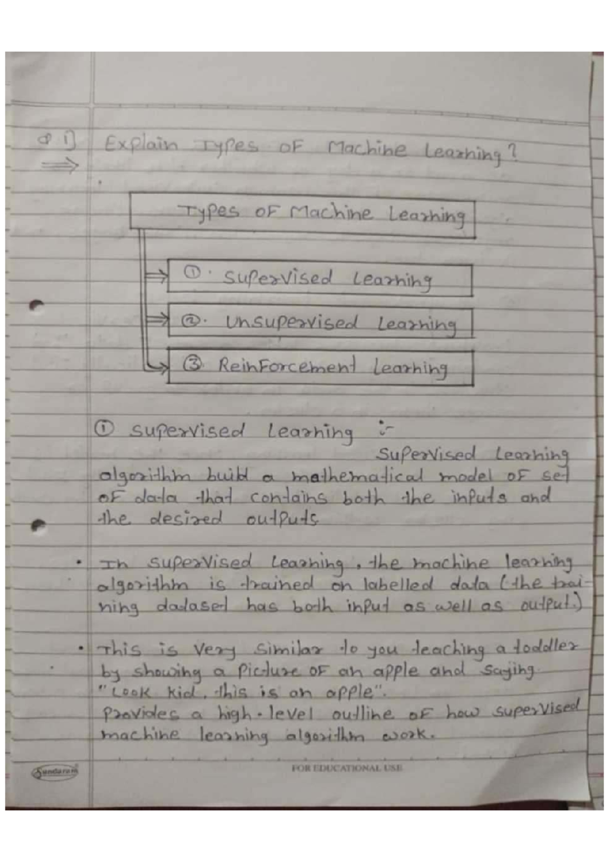 ML Assignment-01: Types and Applications of Machine Learning - Studocu