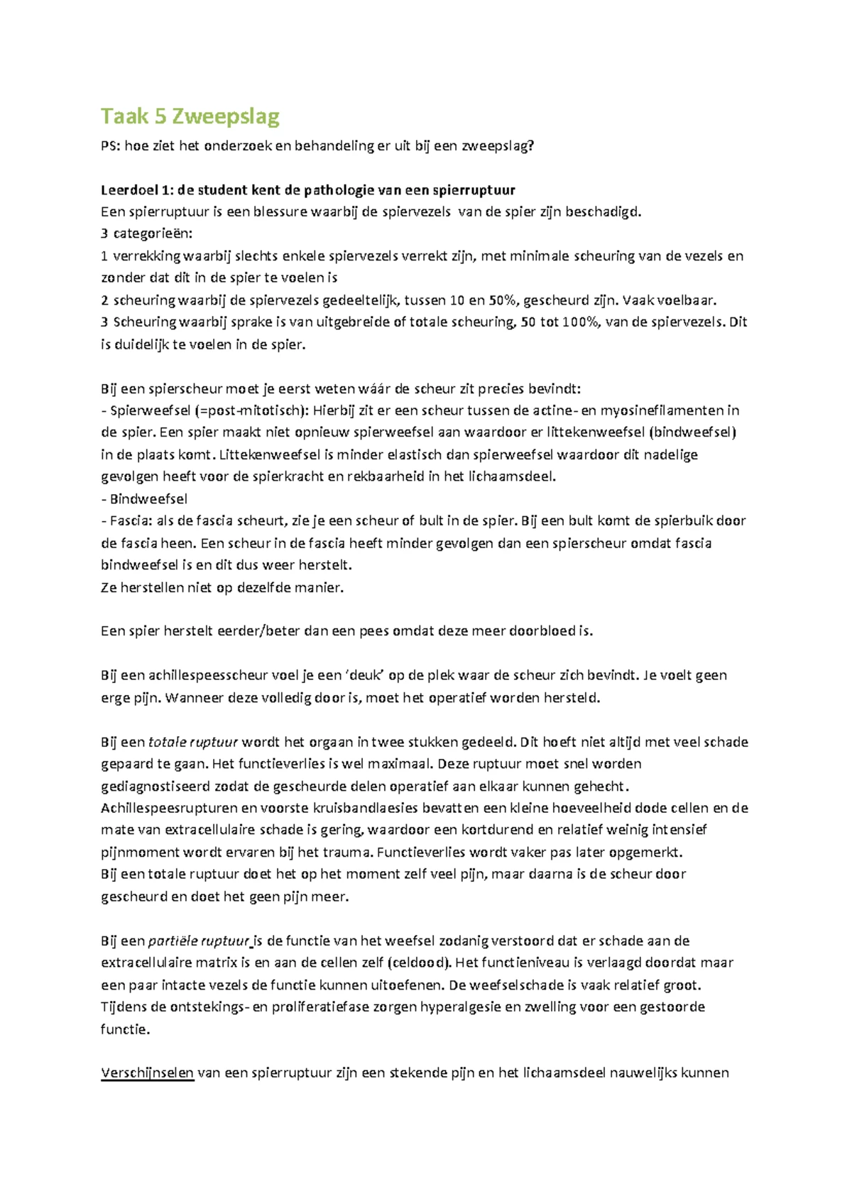 Anatomie rug - (wervelkolom) - Bewegingsmogelijkheden Beweging Uitslag ...