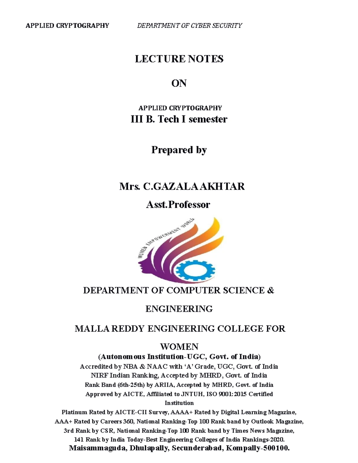 Cmosaicd Digital Notes - CMOS ANALOG IC DESIGN Lecture Notes M(VLSI ...