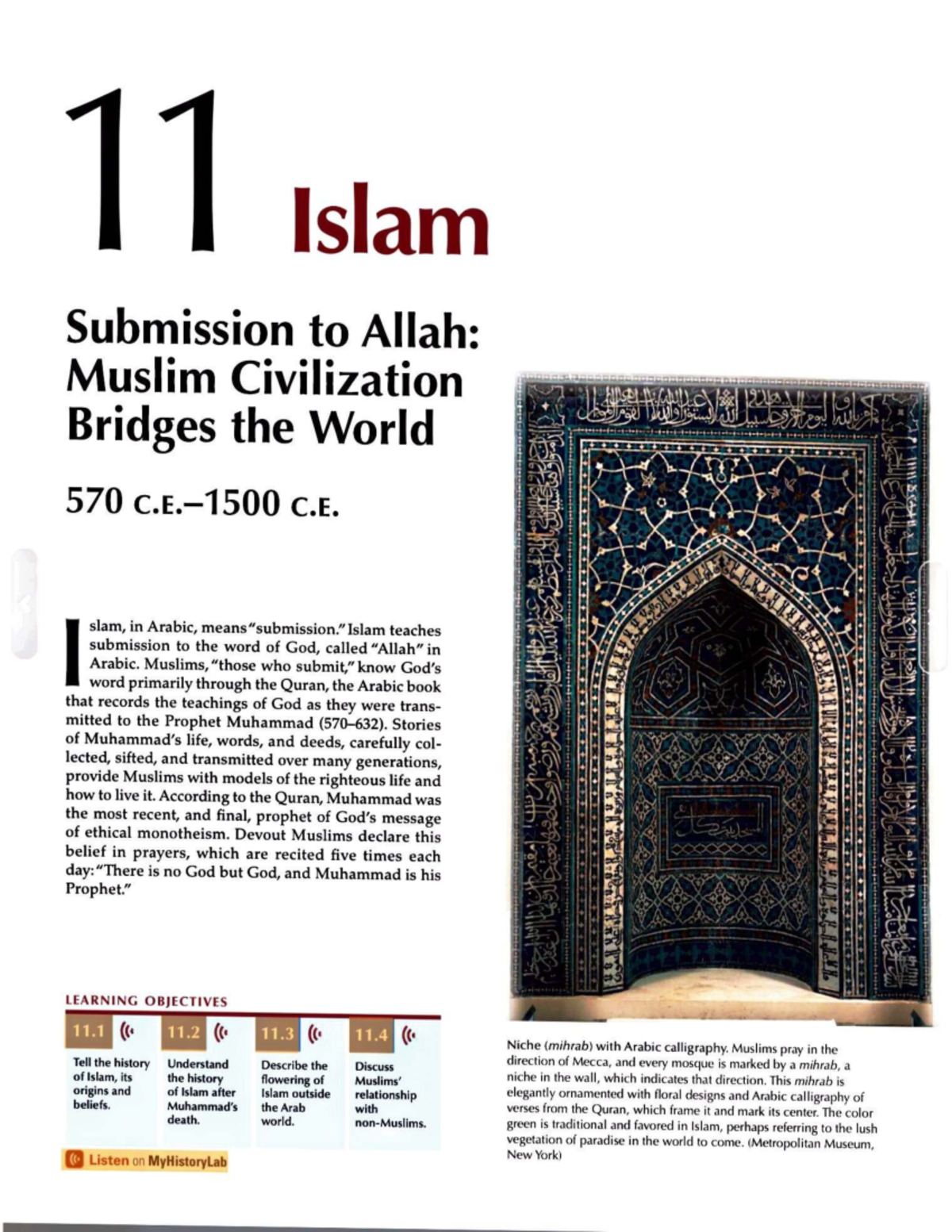 11 Islam: Submission to Allah and the Global Impact of Muslim ...
