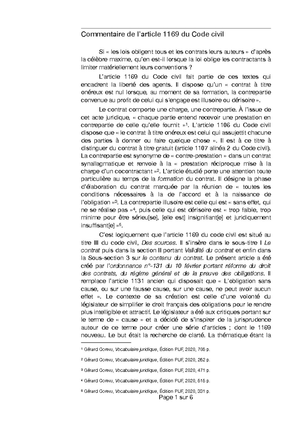 TD 15 Droit civil : Analyse de la Théorie du Patrimoine selon Aubry et ...