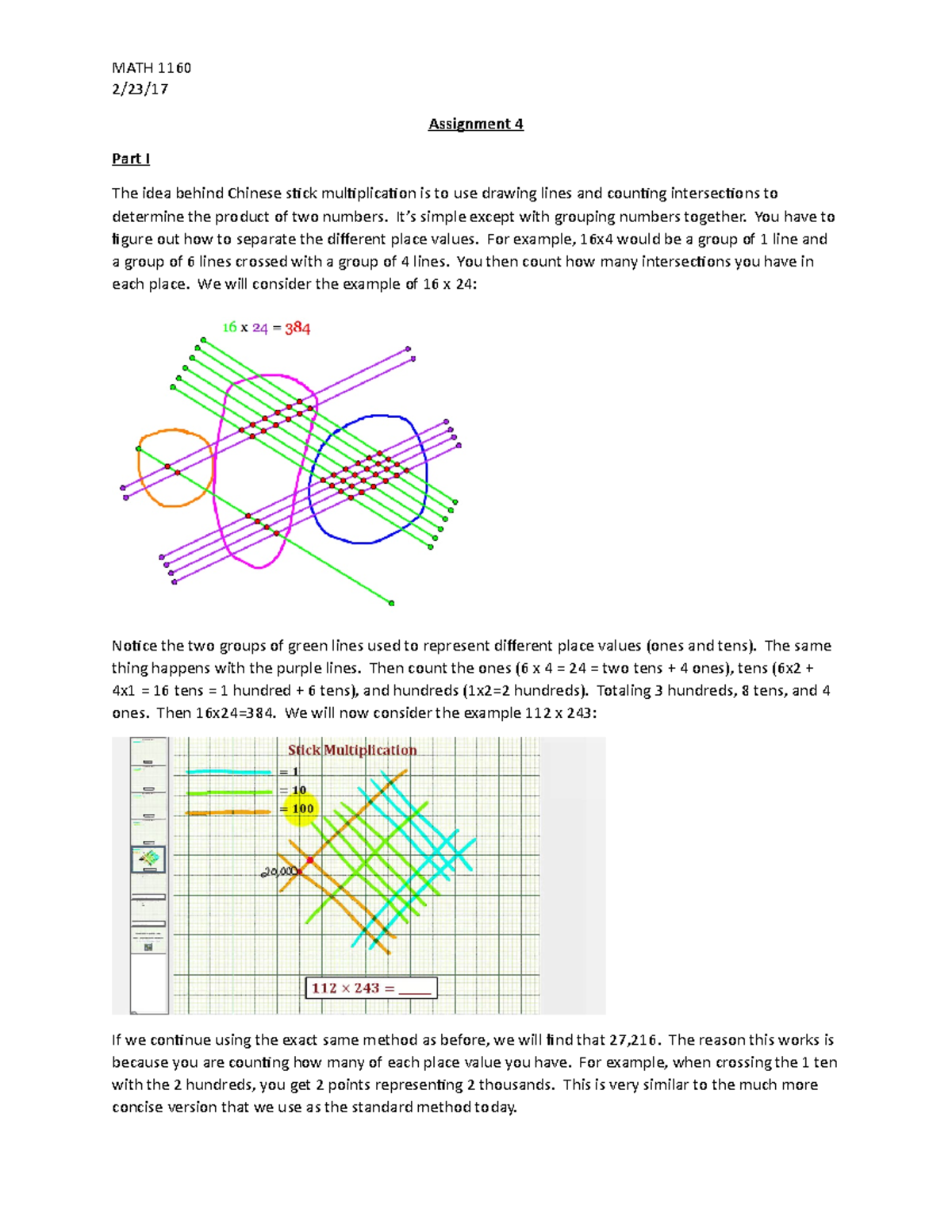 Assignment 4 - simple except with grouping numbers together. You have ...