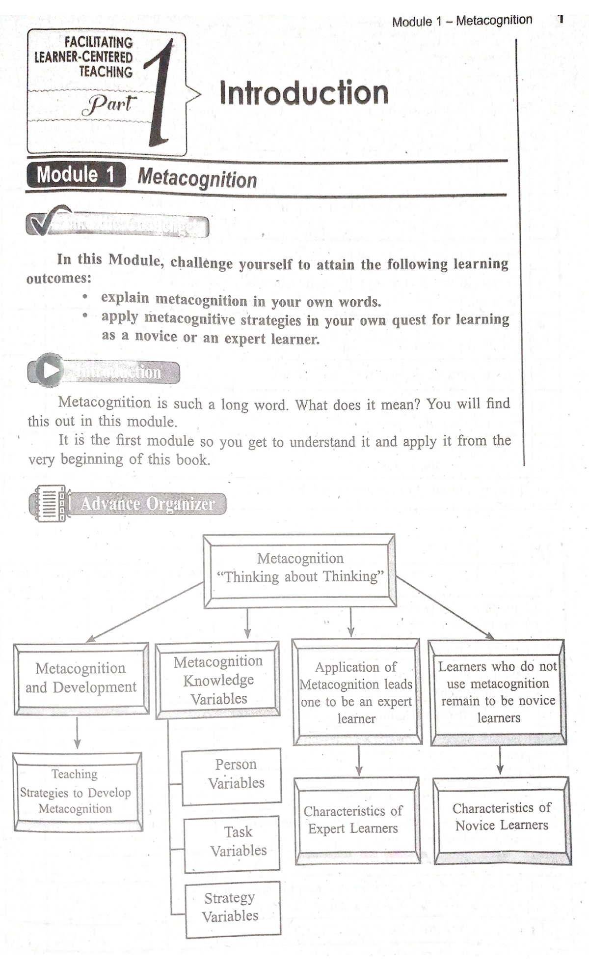 FL-CT Methodology-1 - Facilitating Learners Module 1 - Module 1 ...