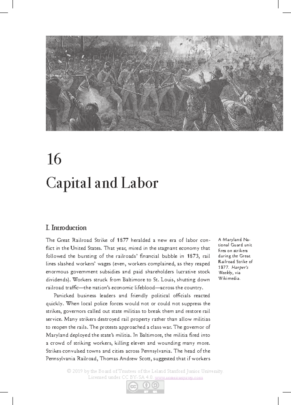 Populism and Socialism: Labor and Farmers' Struggles in America (HIST ...