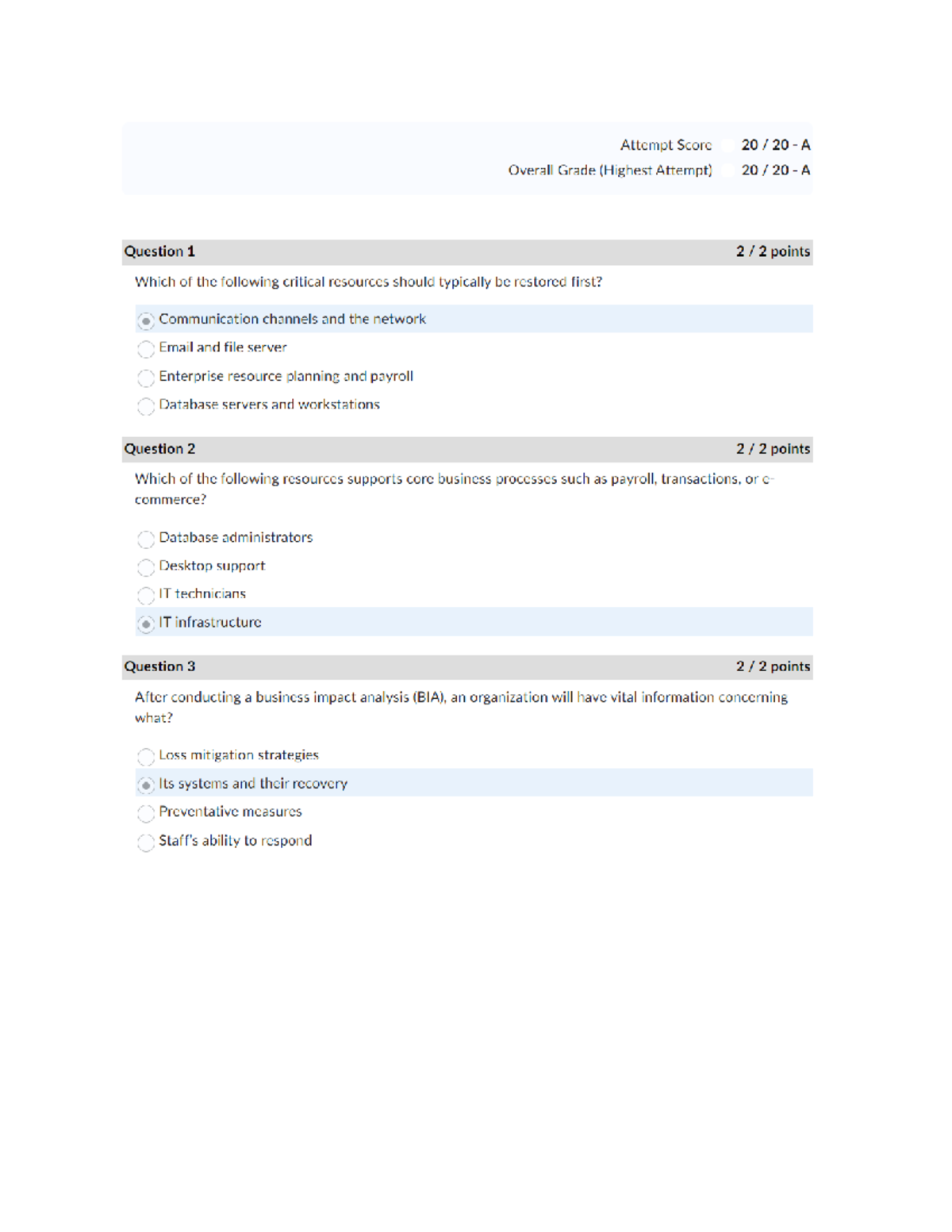 CYB-410 4-2 Reading Quiz - CYB410 - Studocu