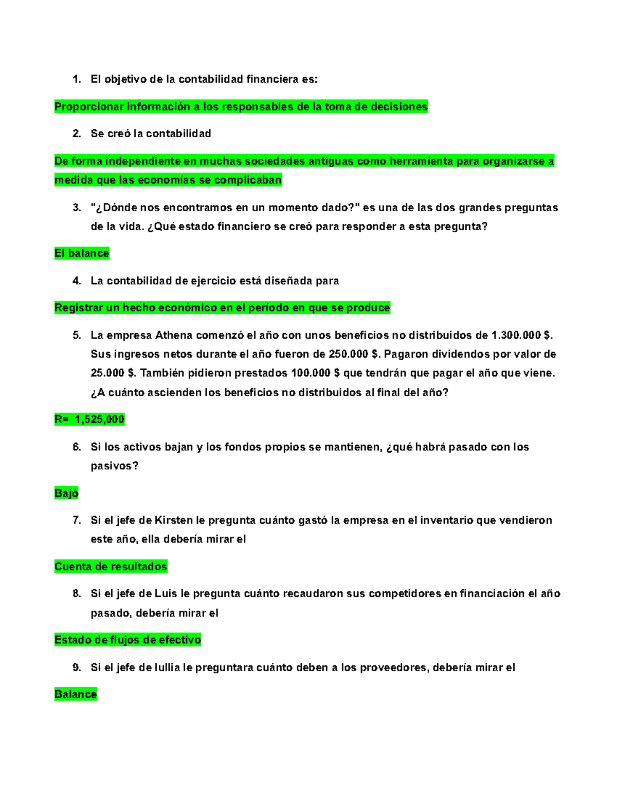 Examen Final de Contabilidad Financiera - Módulo 7 - Studocu