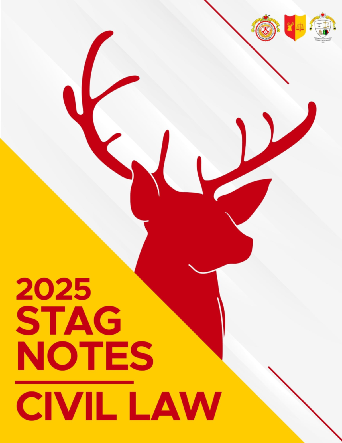 COLLEGE OF LAW 2025 CIVIL LAW STAG NOTES AND TABLE OF CONTENTS - Studocu