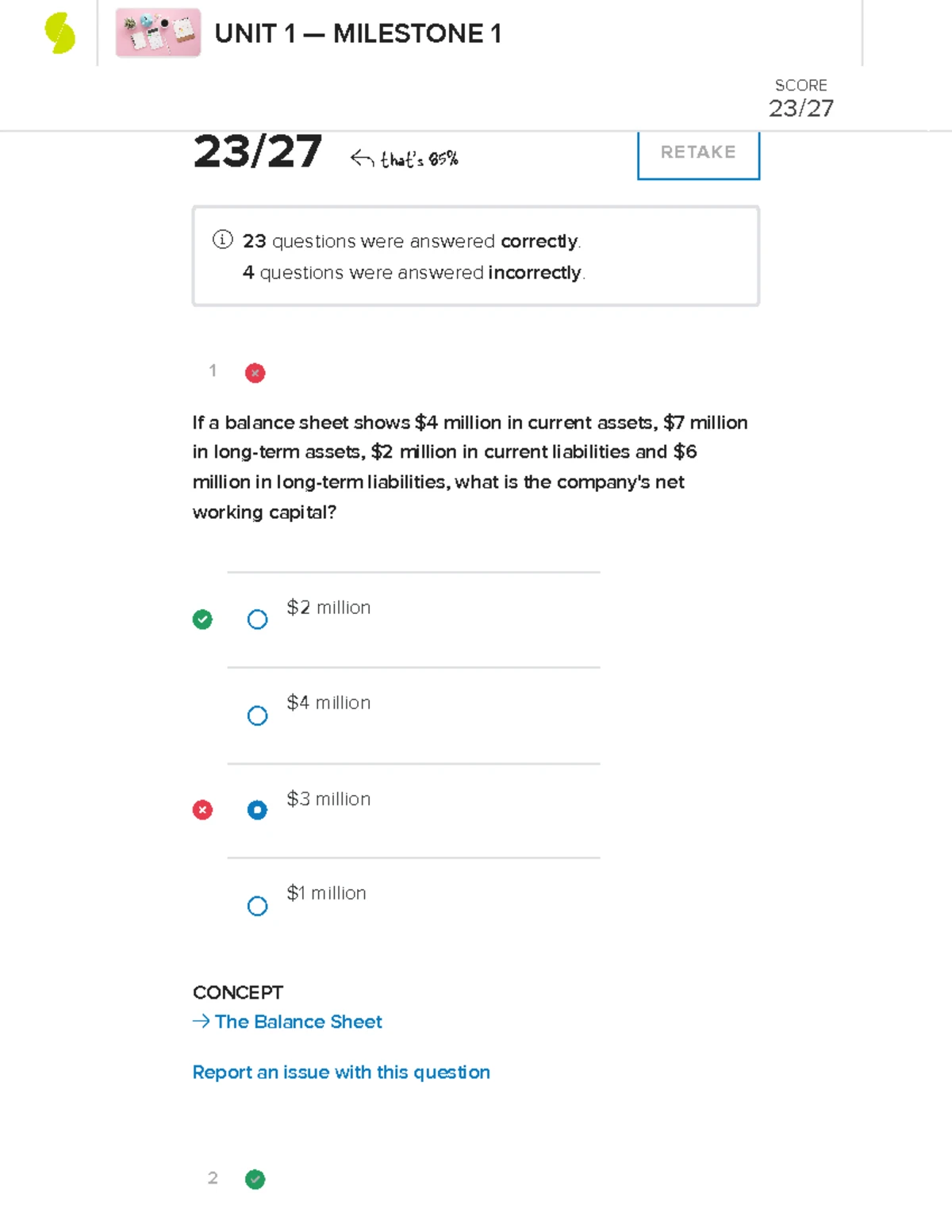 Business law unit 2 milestone sophia - 1 CONCEPT → General Perspectives on Contracts 16/21 that ...
