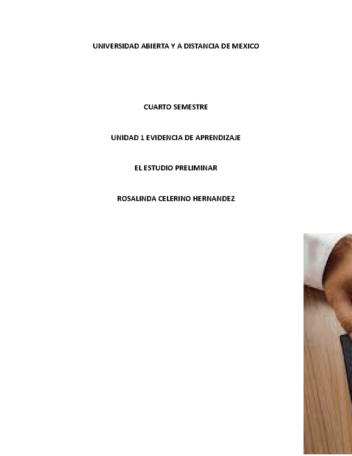 GESM U1 EA ROCH - Estudio Preliminar y Encuesta a Clientes Ciber Luigi ...