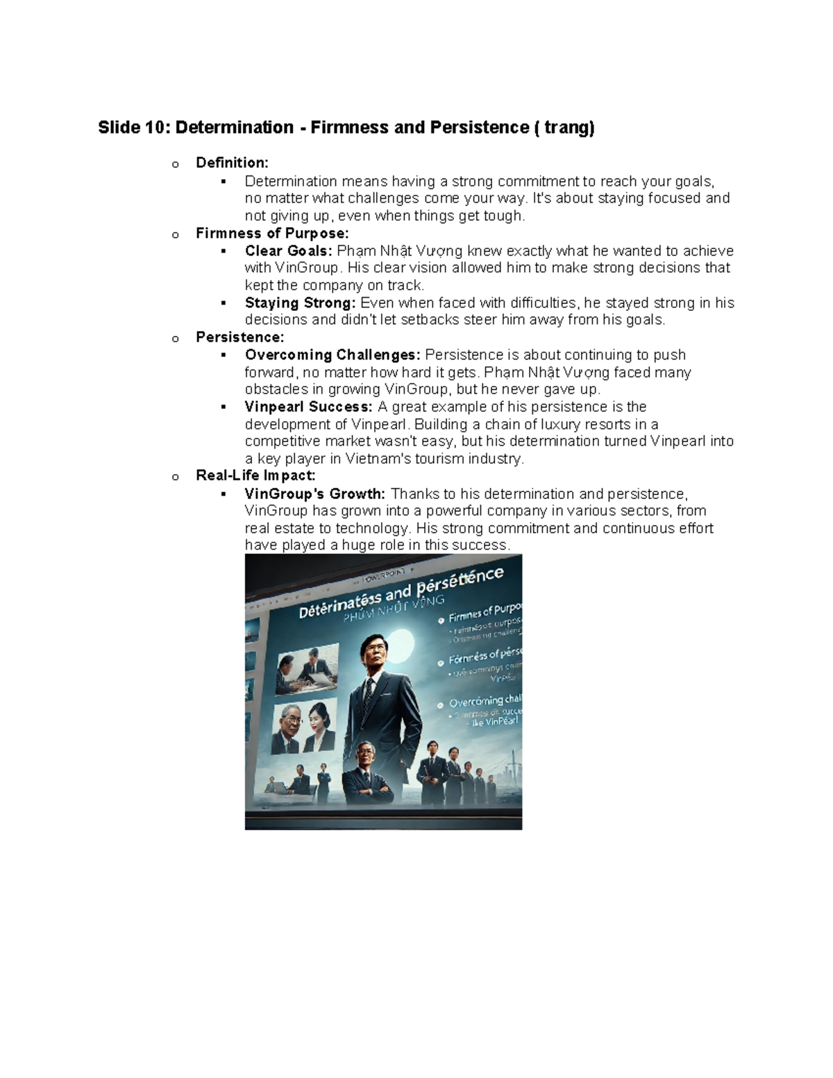 Leadership Qualities: Determination, Integrity & Sociability (Tt) - Studocu