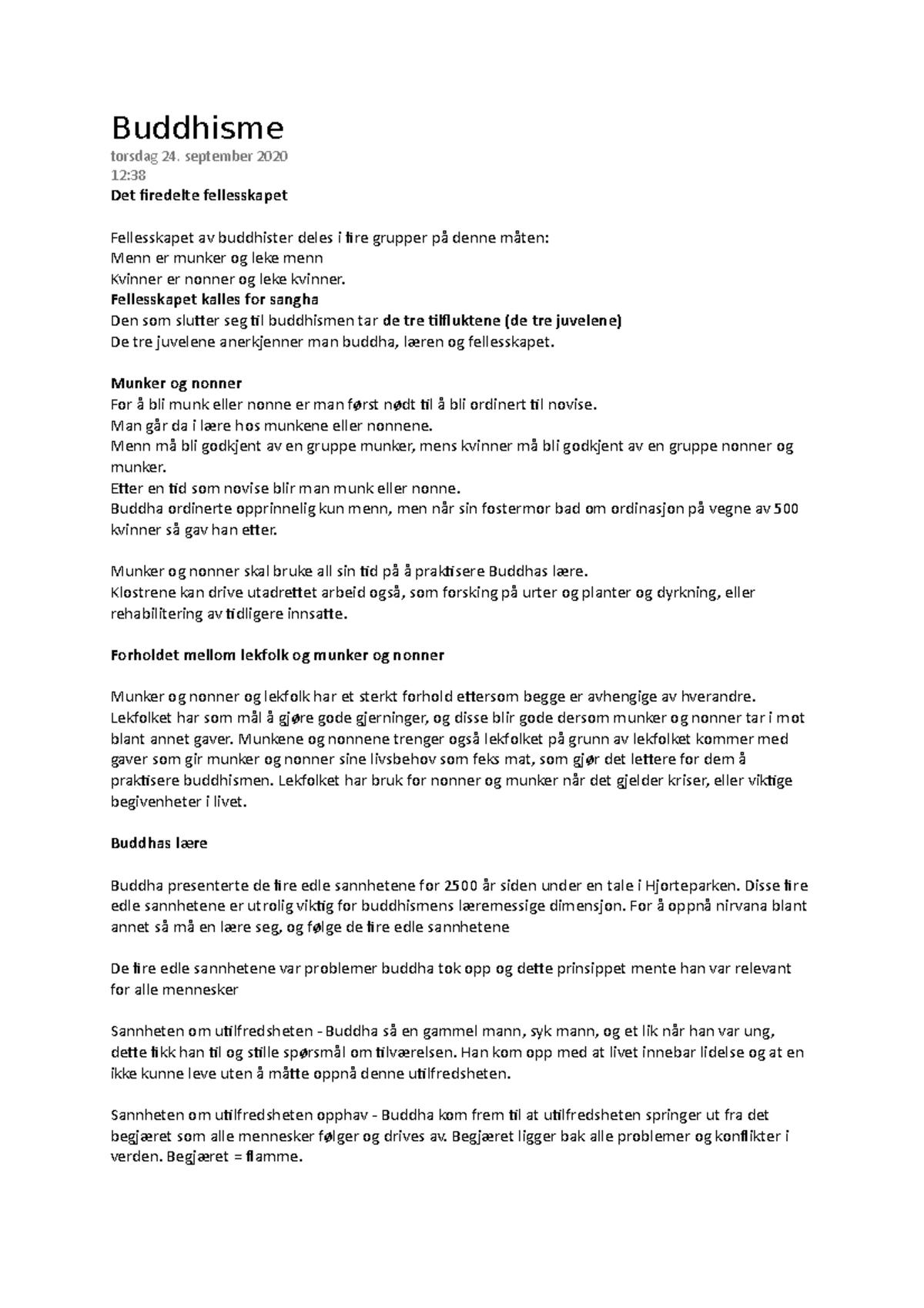 Sammendrag Kap. 1 - 1 – Hva er religion Religionsdefinisjoner Funksjonelle definisjoner ...