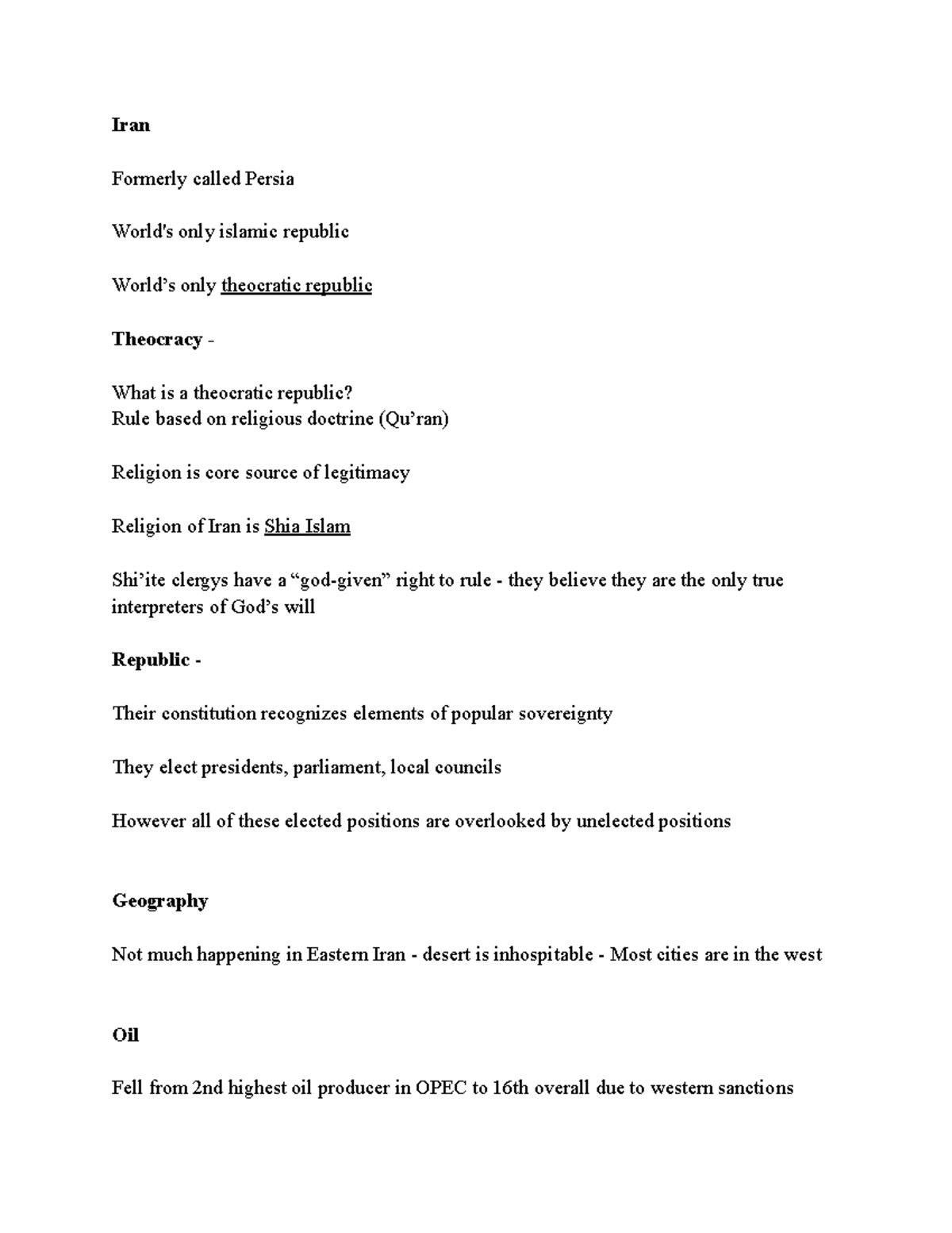 Iranian Political Structure: Powers, Responsibilities, and Elections ...
