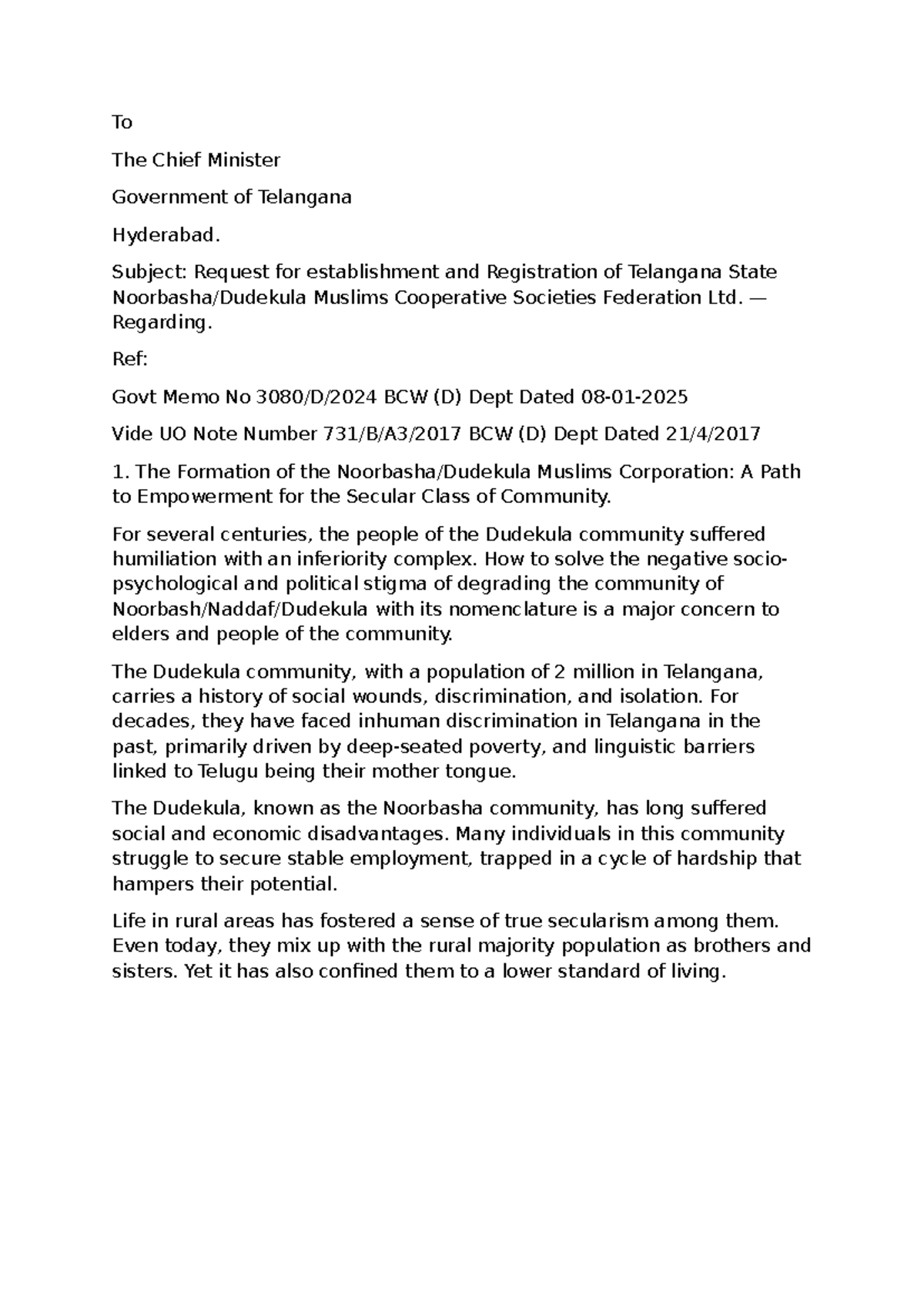 Azeem chief secretary - How to write an apllication - To The Chief ...