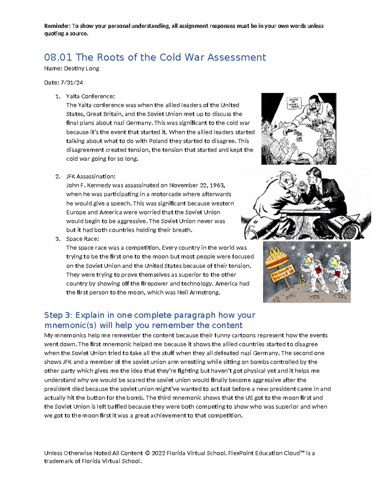 Roots of the cold war wh destinylong - Reminder: To show your personal ...