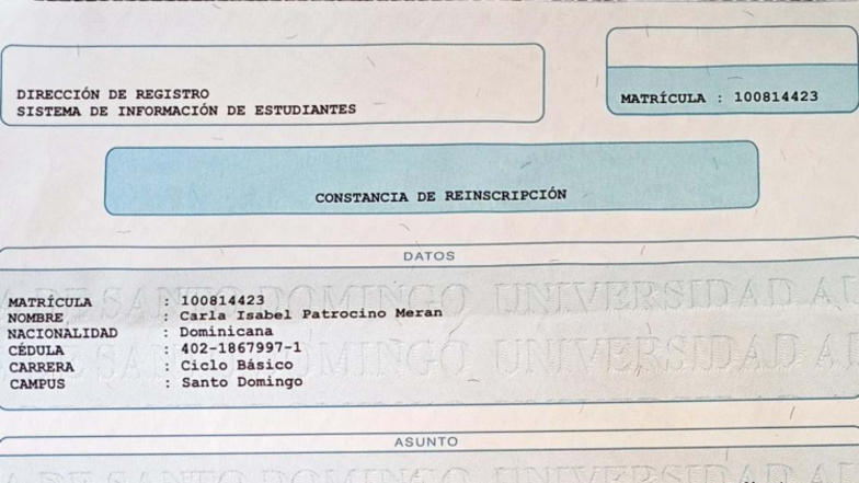 Constancia de Reinscripción - Matrícula 100814423 - Segundo Semestre ...