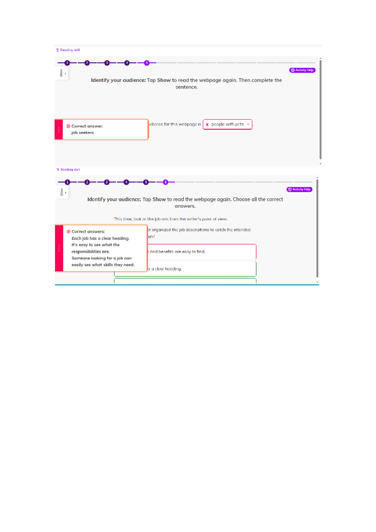 Unidad 3 - Parte 5: Habilidades de Lectura y Escritura en el Contexto ...