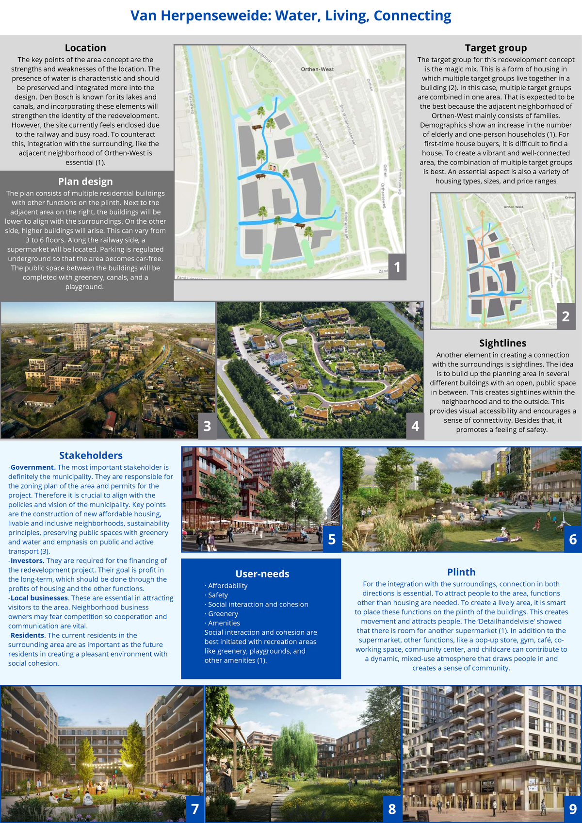 Assignment 2 Area Concept: Redevelopment in Den Bosch - Studeersnel