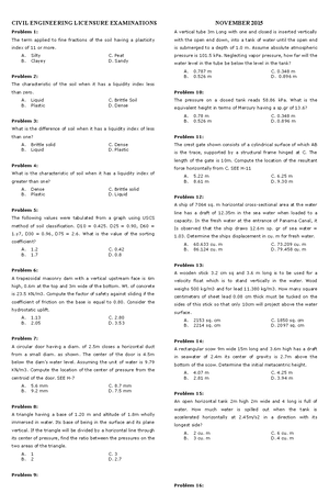 Summary of DPWH Bluebook - TABLE OF CONTENT Part A FACILITIES FOR THE ...