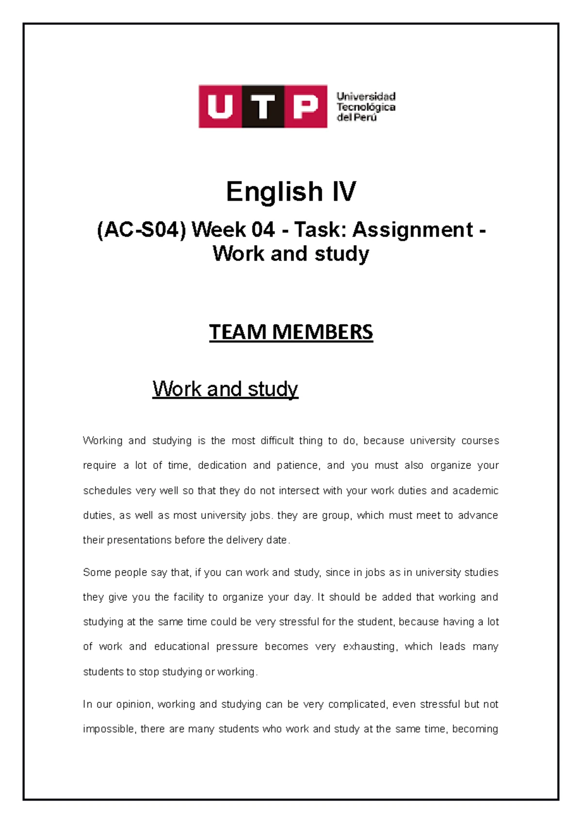 (AC-S09) Week 09 - Task Assignment: The Legacy of Mario Vargas Llosa ...