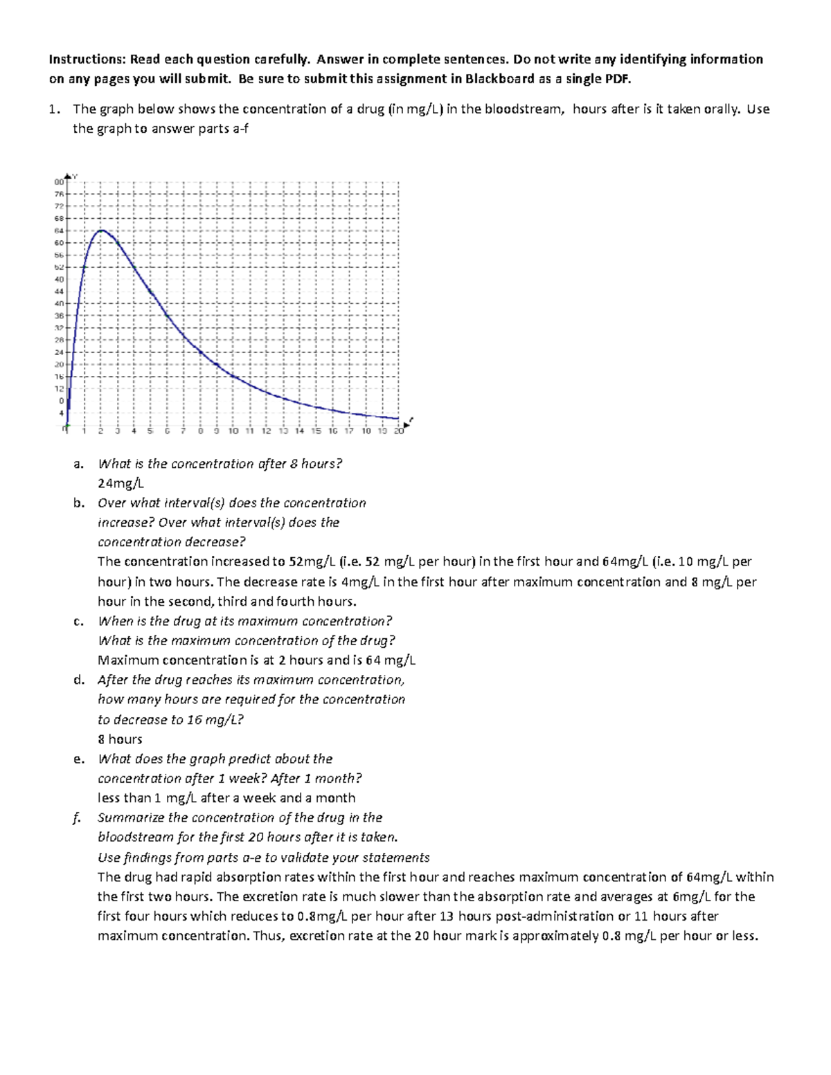 MATH 1314 Signature Assignment 2019 retype - Instructions: Read each ...