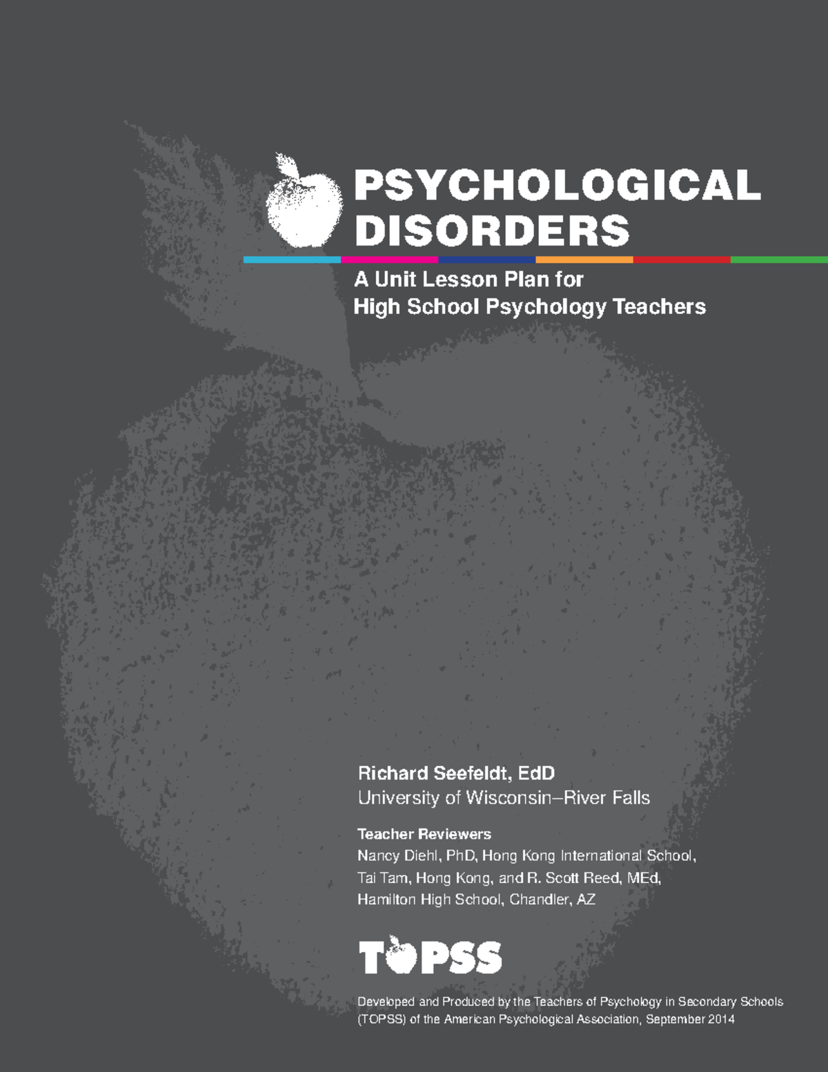 Psychological-disorders - BACK TO CONTENTS Richard Seefeldt, EdD ...
