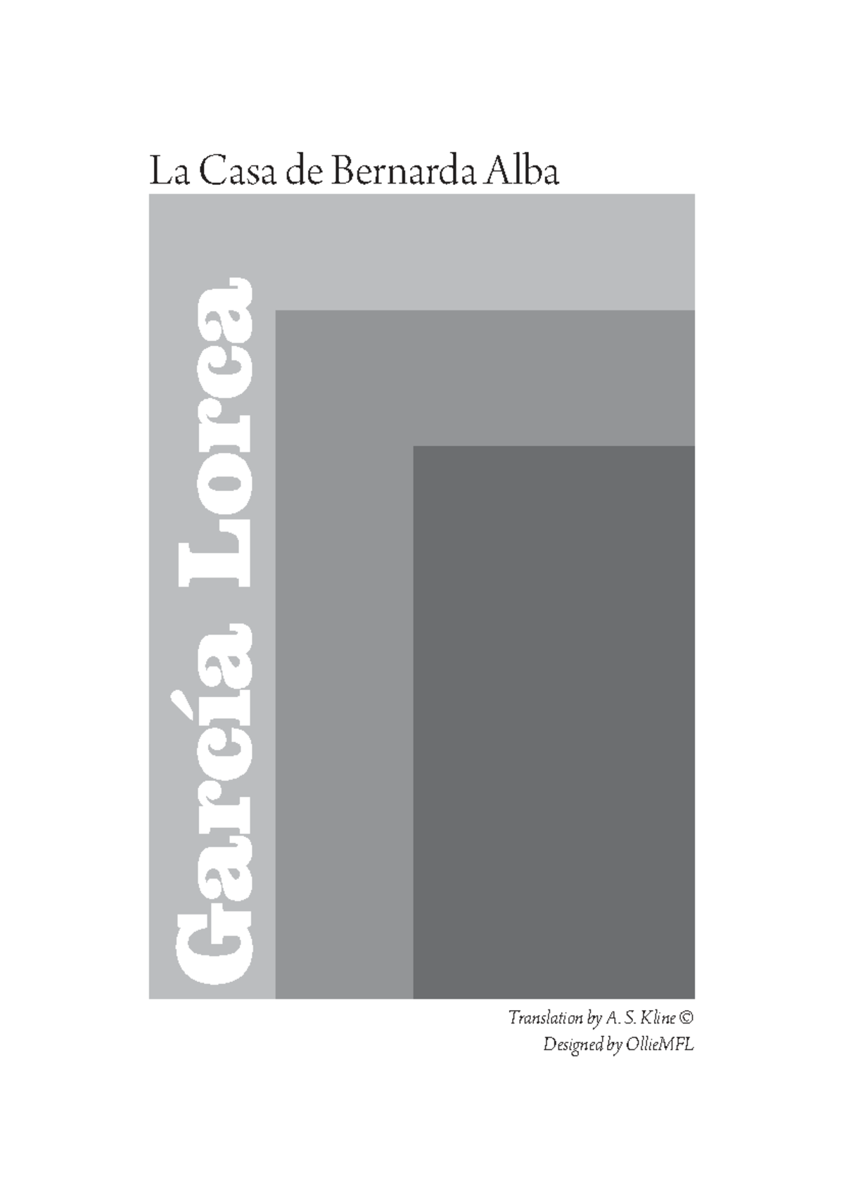 La Casa de Bernarda Alba: Análisis Bilingüe del Drama de Lorca - Studocu