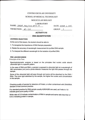 MB LAB HIV Testing - MOLECULAR BIOLOGY LABORATORY PRML 1st Semester ...