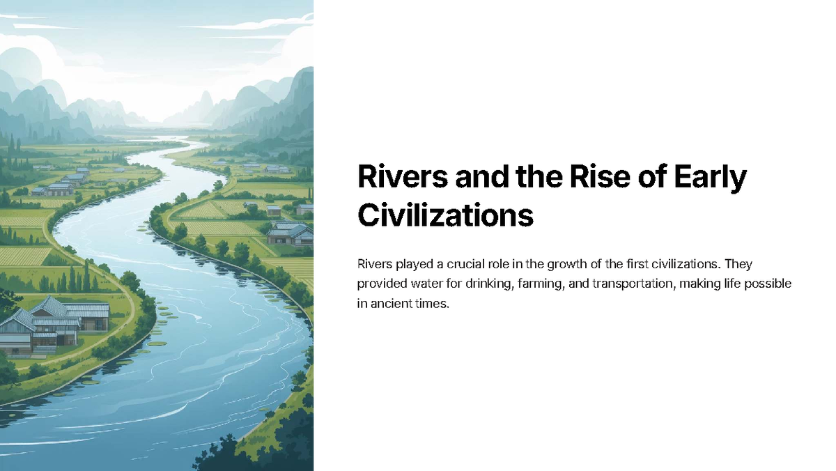 Rivers and the Rise of Early Civilizations: Key Insights - Studocu